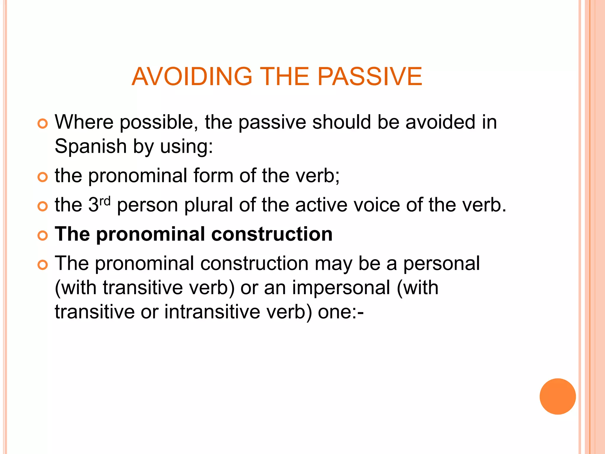 Passive voice | PPTX