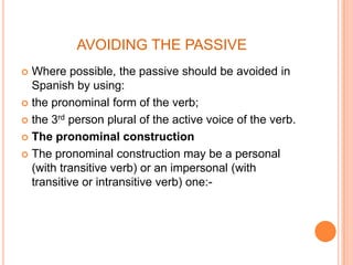 Passive voice | PPTX
