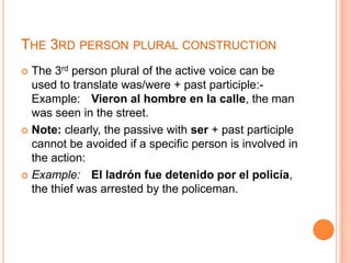 Passive voice | PPTX