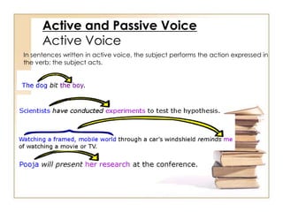 Passive voice | PPTX