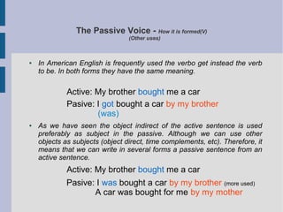 Passive voice | PPT