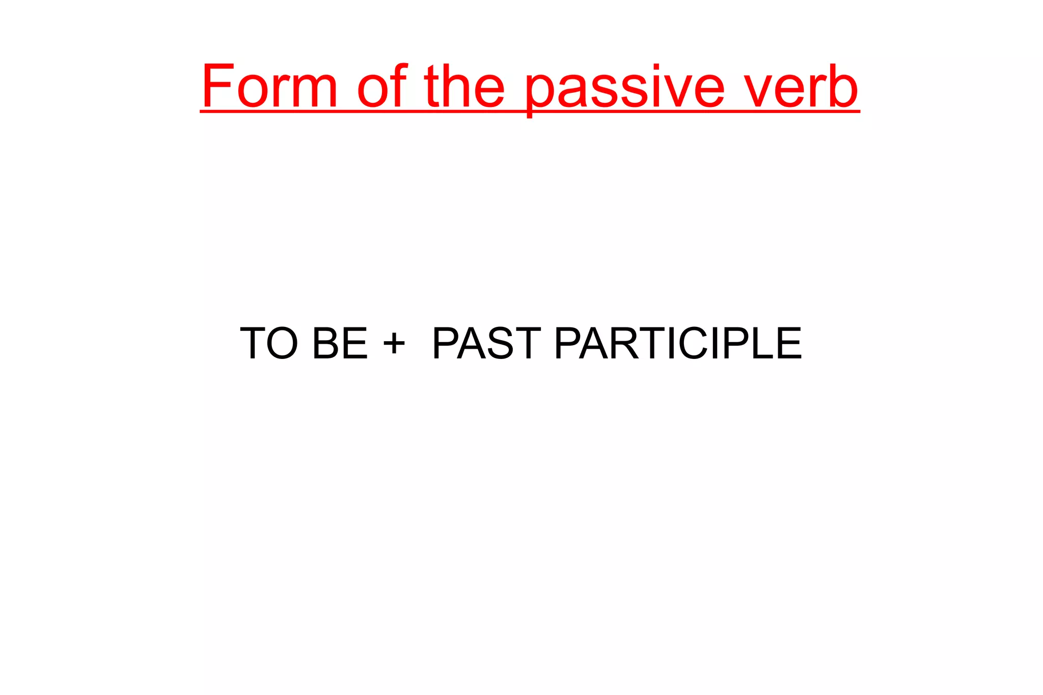 Passive voice | ODP
