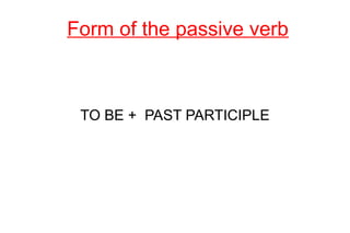 Passive voice | PPT