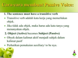 Passive voice | PPTX