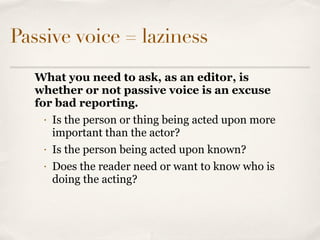 Passive voice | PDF
