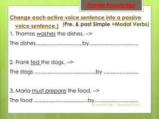 Passive voice | PPTX | Dogs | Pets
