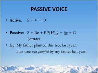 Passive voice | PPTX