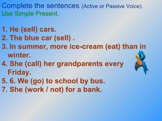 Passive voice | PPT