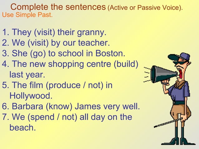 Passive voice | PPT