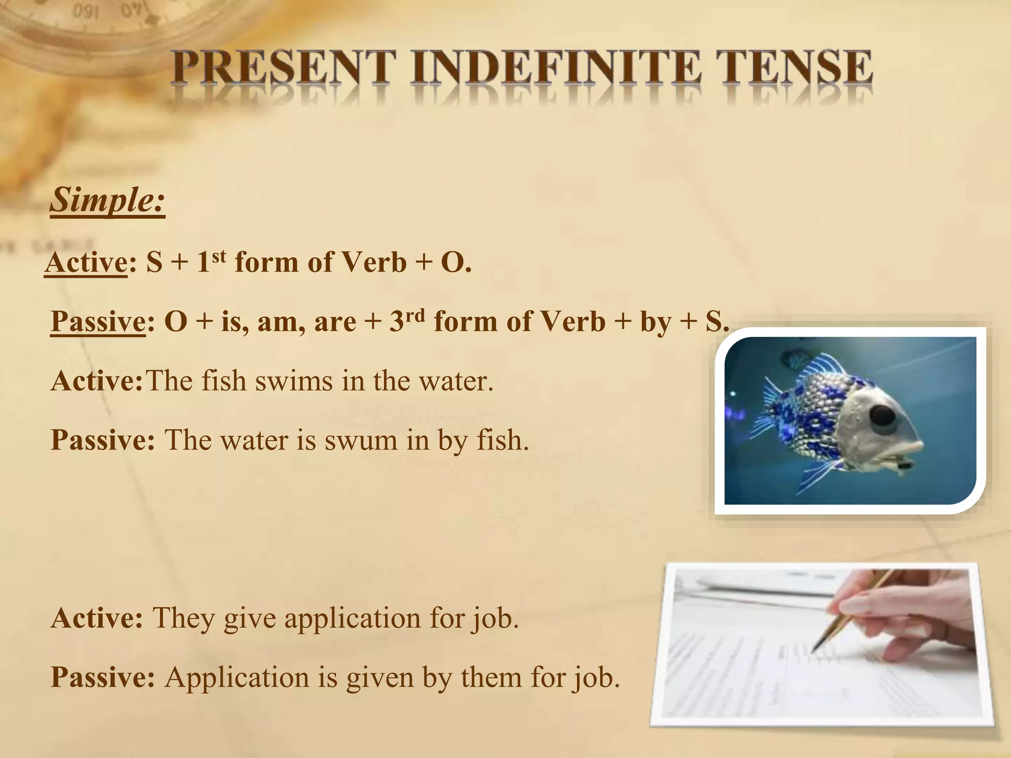 Active voice and Passive voice | PPTX