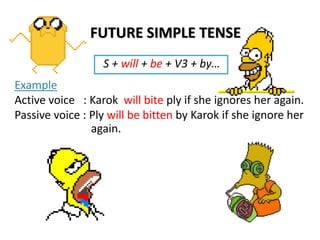 Passive voice | PPTX | Food & Drink