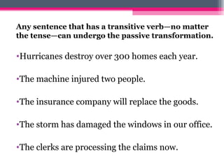 Passive voice | PPT