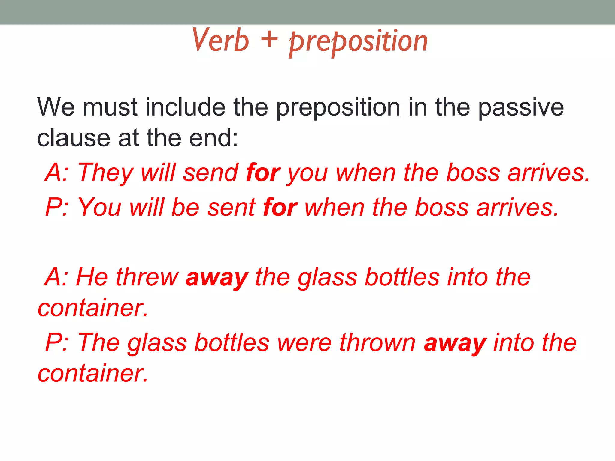 Passive voice | PDF
