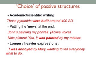 Passive voice | PDF