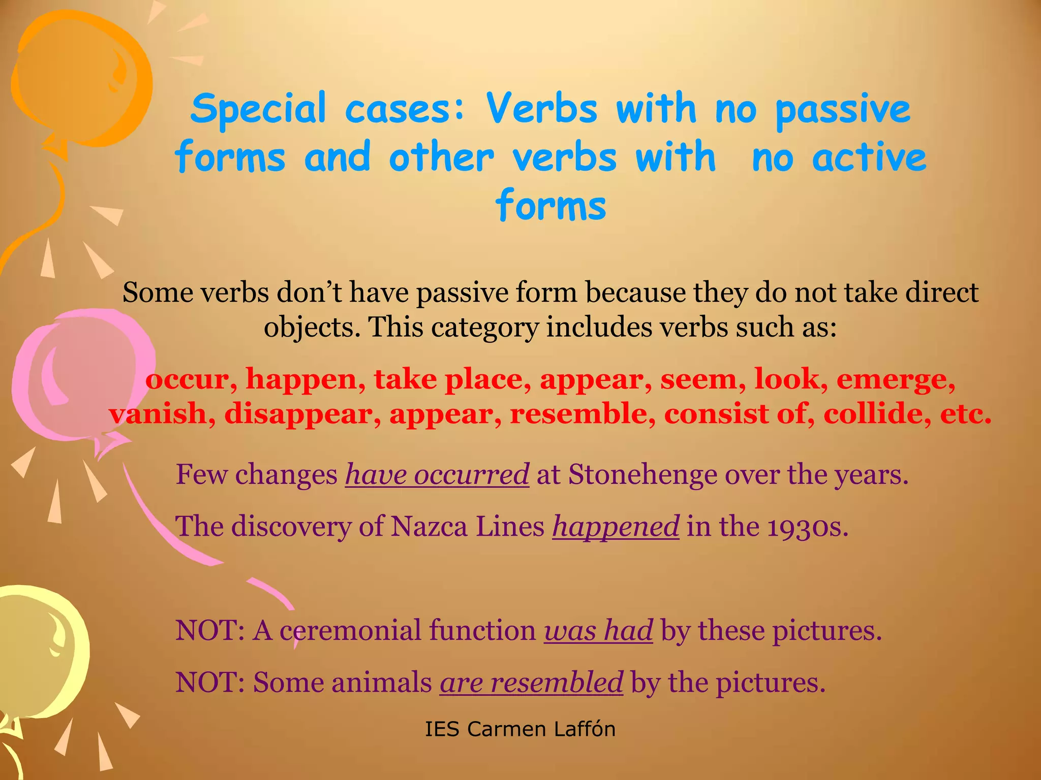 Passive voice | PPT