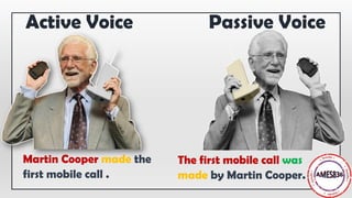 The Passive voice: English Language | PPT