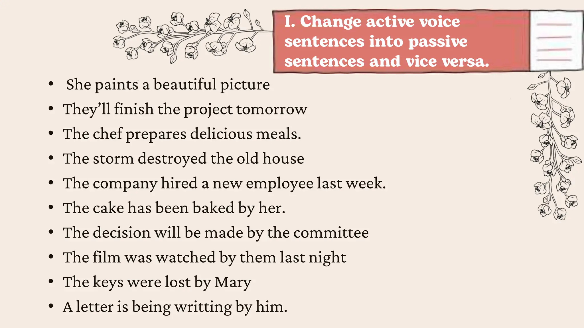 Understanding Passive Voice: the basics, different grammar tenses, and ...