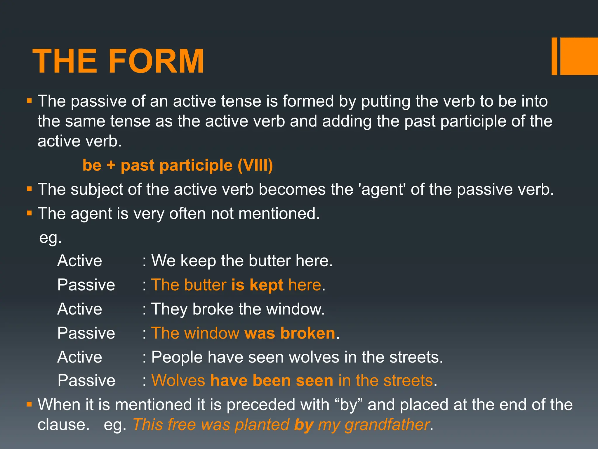 PASSIVE VOICE.pdf. Tenses untuk penggunaan passive voice dan active ...