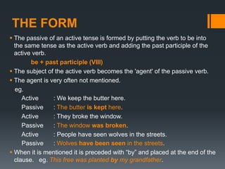 PASSIVE VOICE.pdf. Tenses untuk penggunaan passive voice dan active ...