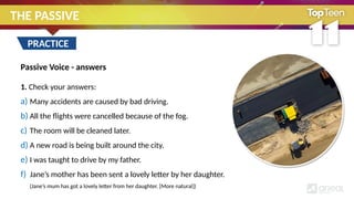 Passive Voice, ingles, gramática, bom para | PPT