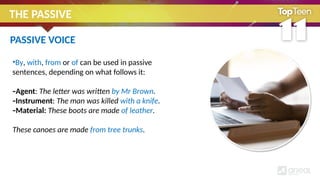 Passive Voice, ingles, gramática, bom para | PPT
