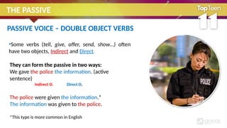 Passive Voice, ingles, gramática, bom para | PPTX