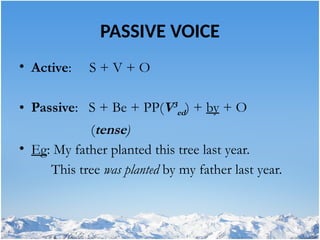 Passive Voice Passive Voice Passive Voice | PPTX