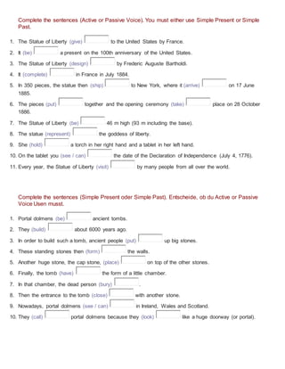 Passive Voice - 1 | PDF