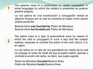 Passive voice voz pasiva (20%) | PPTX