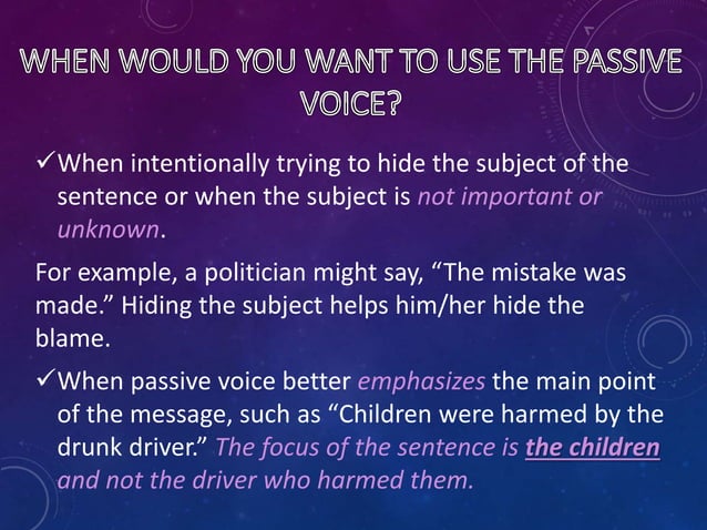 Passive voice B1 | PPTX