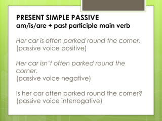 Passive voice basic | PPTX