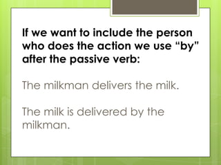 Passive voice basic | PPTX