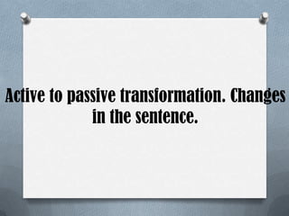 Passive voice by aliona antonevic | PPT