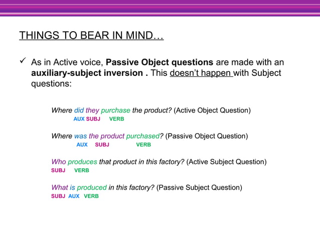 Passive voice & causative bach | PPT