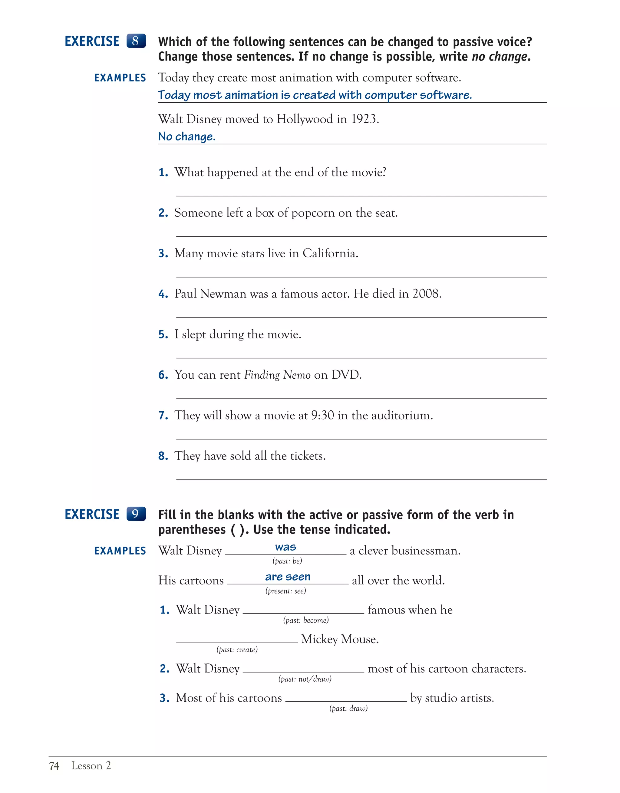 Passive voice explanation | PDF