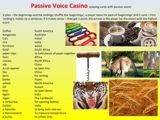 Passive Voice games and activities | PPT