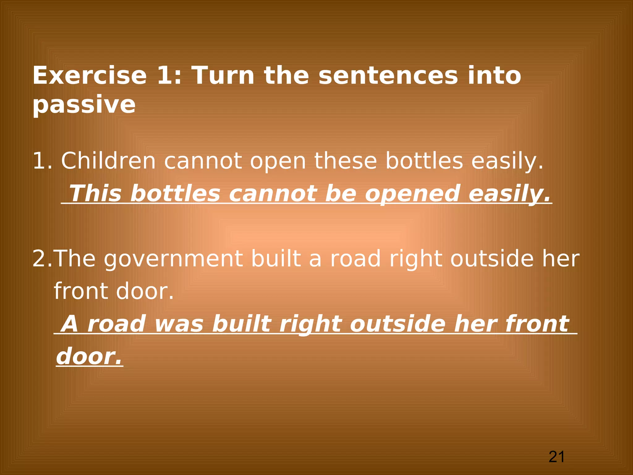 Passive Voice II | PPT