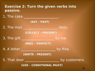Passive Voice II | PPT