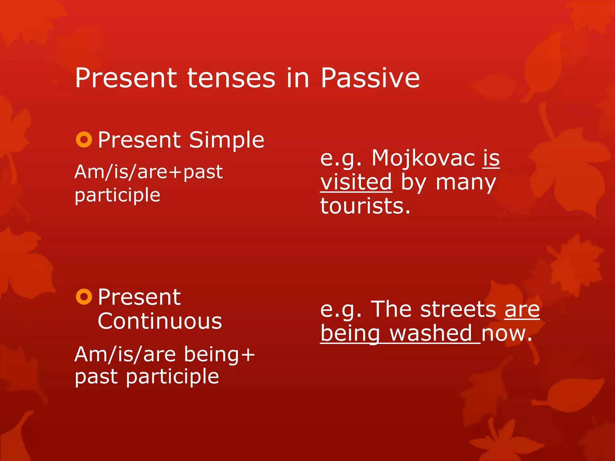 Passive voice my first ppt | PPT