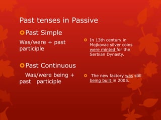 Passive voice my first ppt | PPT