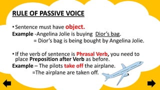 Passive voice | PPTX
