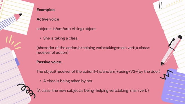 Passive voice ppt.pptx | Programming Languages | Computing