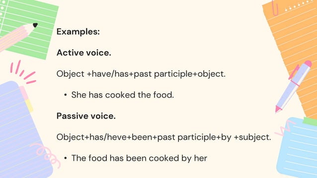 Passive voice ppt.pptx | Programming Languages | Computing