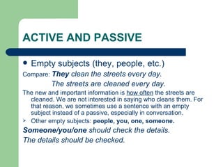 Passive voice presentación 3º | PPT
