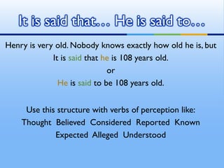 Passive voice presentation | PDF