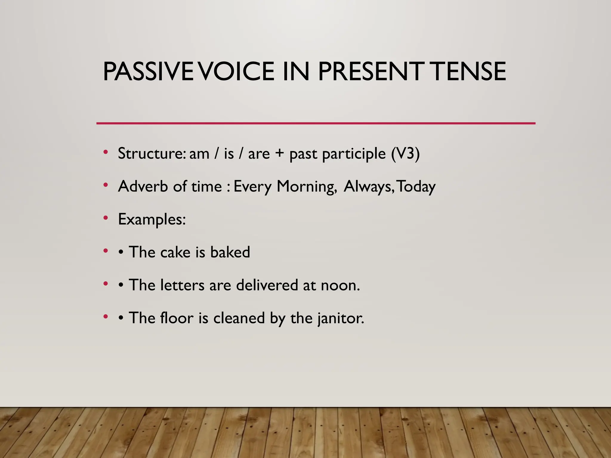 Grade 6 material (Passive Voice in present/past/perfect | PPTX