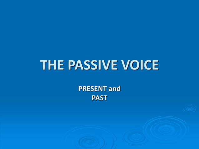 Passive voice presentation (1).ppt