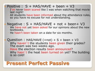 Passive voice presentation 2 | PPTX