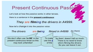 PASSIVE VOICE PRESENT PROGRESSIVE.pptx
