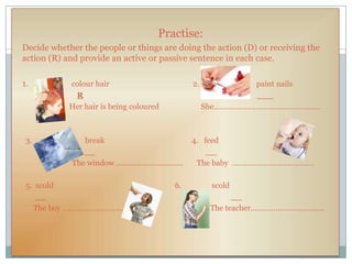 Passive voice revision. Quick revision + activities | PPTX